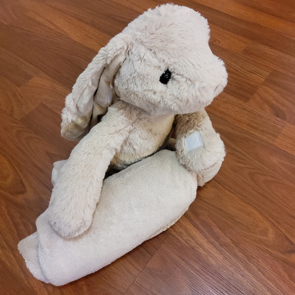 Happy Baby | Other | Happy Baby Huggable Baby Blanket Combo Plush Bunny ...
